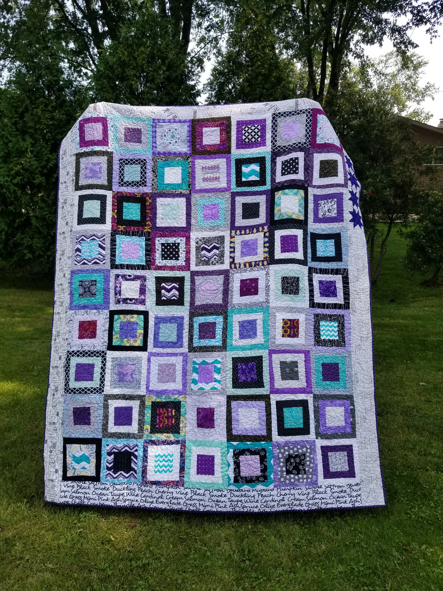 Scrappy Courthouse Quilt - Tutorial – Hillside Stitches
